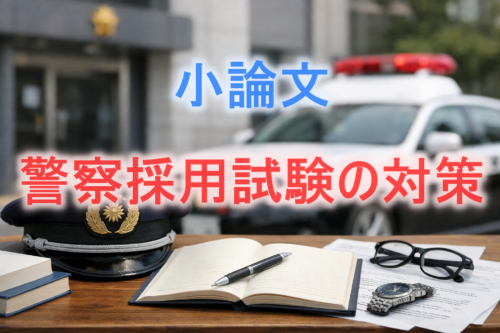 「基本を大切に！」警察官・採用試験の小論文対策