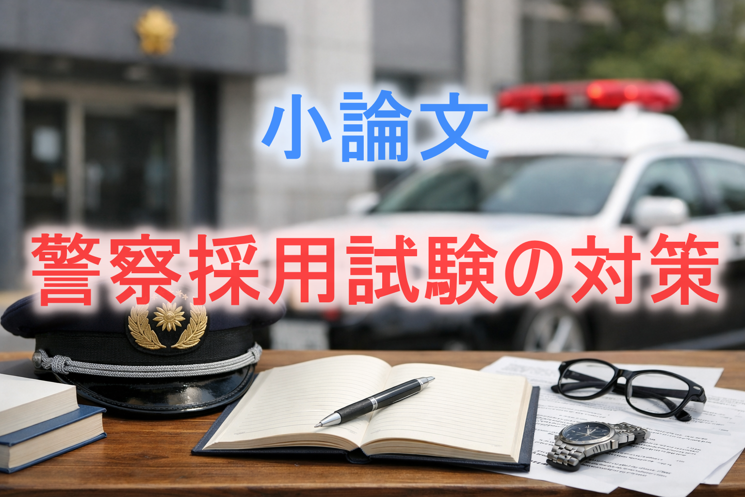 「基本を大切に！」警察官・採用試験の小論文対策
